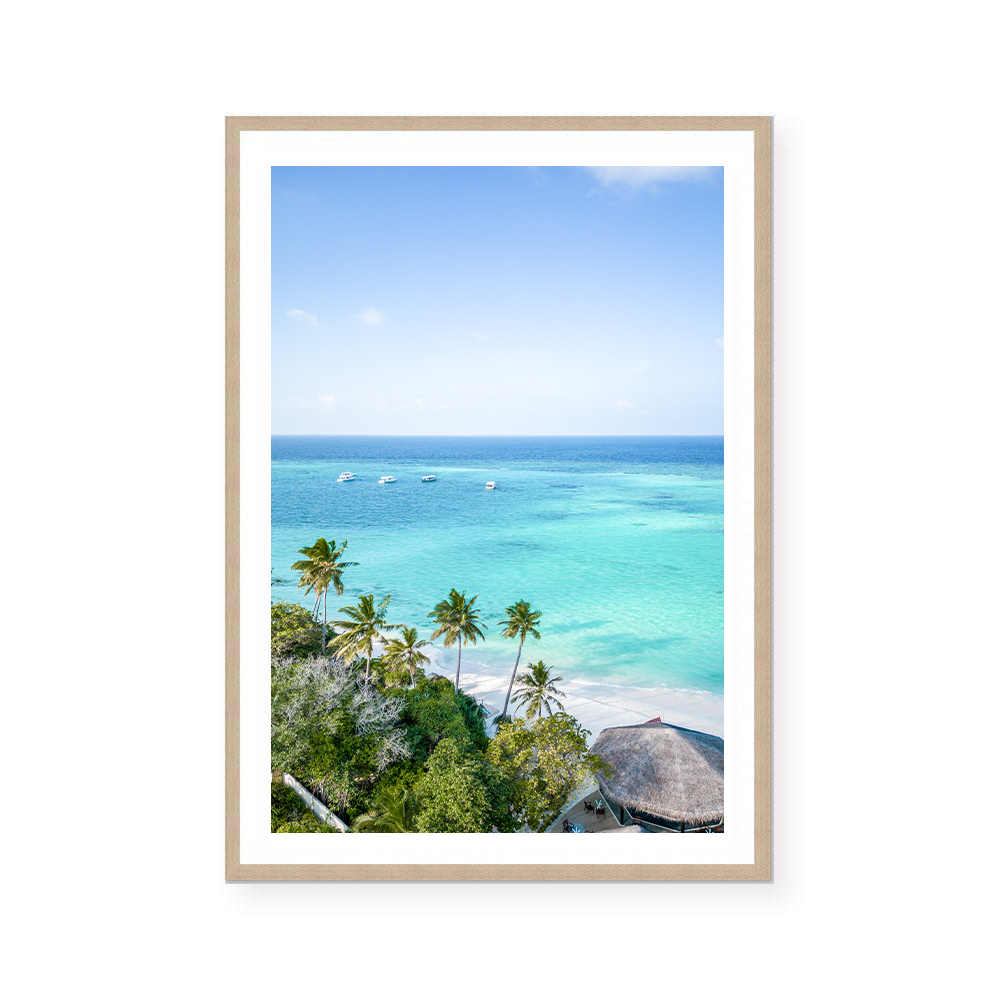 Aerial Shot | Maldives | Art Print – Life In Ink