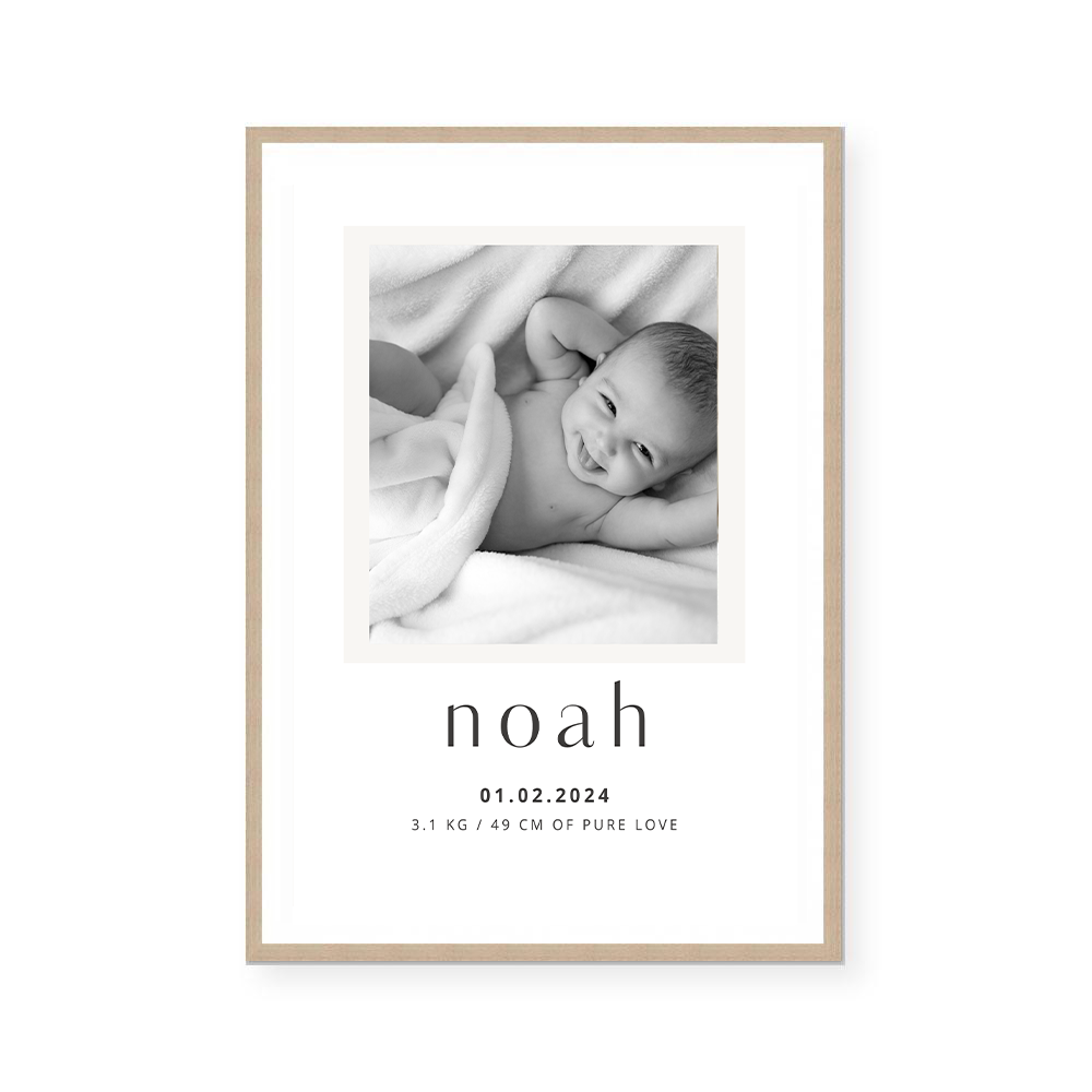 Custom Baby Birth | Art Print – Life In Ink