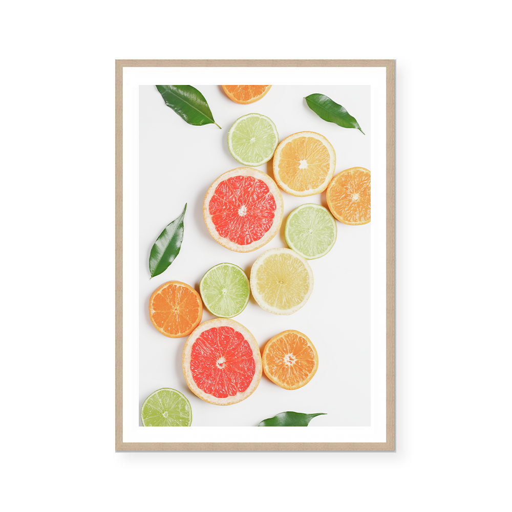 Citrus Fruits | Art Print – Life In Ink