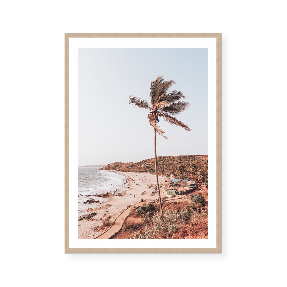Sunset At Ozran Beach | Art Print – Life In Ink