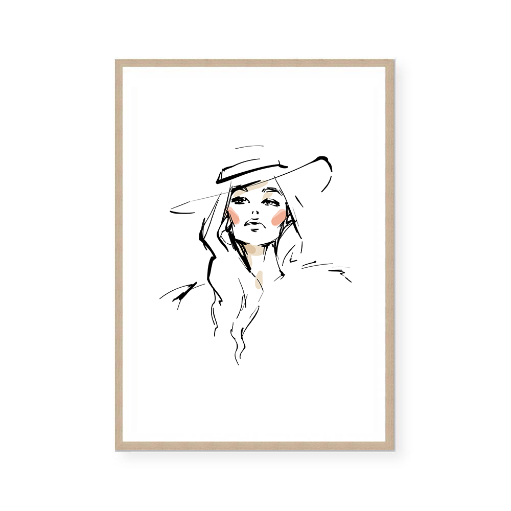 La Mode II | Art Print – Life In Ink